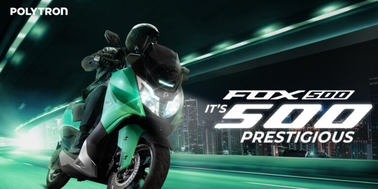 Motor Listrik Polytron Fox 500 Memiliki Banderol Wah Di Indonesia
